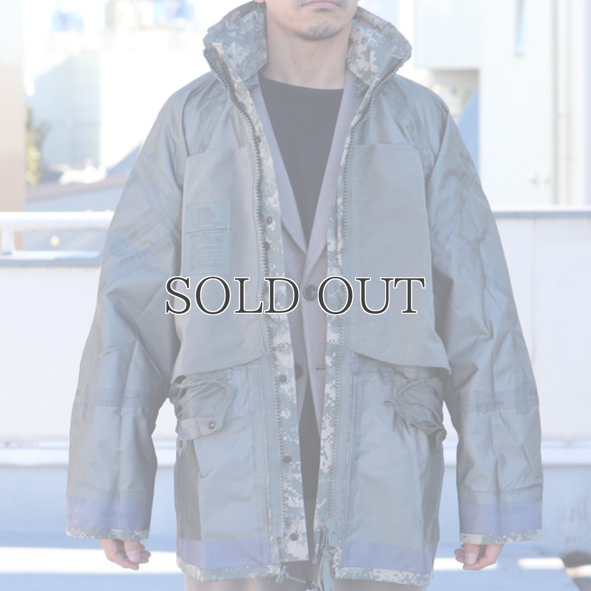 DEAD STOCK / US ARMY ECWCS GORE-TEX PARKA GEN2 ACU(UCP)（米軍 エクワックス ゴアテックスパーカー ） - 【 Audience